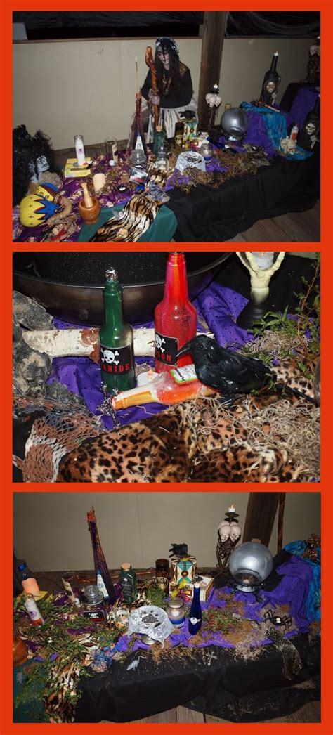 Creepy Voodoo Halloween Scene