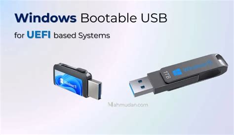How To Make A Bootable Windows Usb Media For The UEFI System