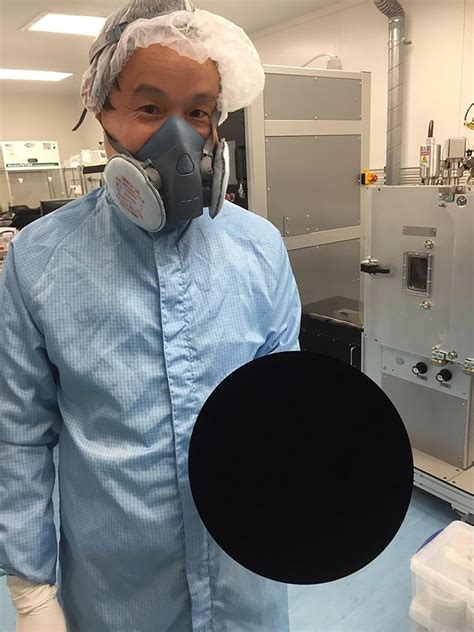Basketball Sprayed With Vantablack The Worlds Darkest Material And