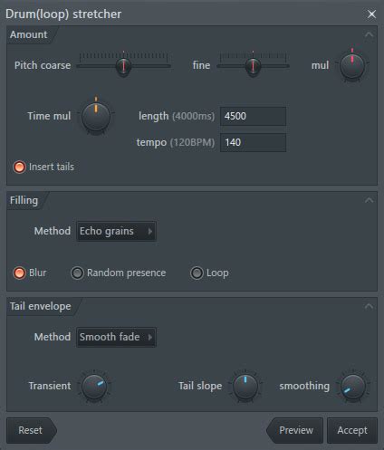 Audio Editor Drum Tool
