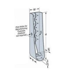 Simpson Hdu2 Sds2 5hdg 8 11 16 Predeflected Holdown W Screws Hot Di
