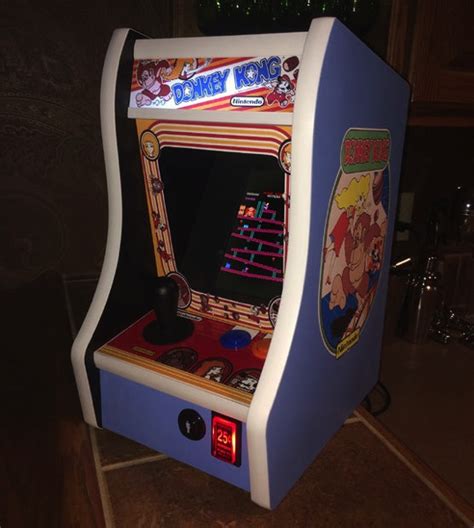 Donkey Kong Bartop Arcade Powered By Rpi Raspberrypi Piday