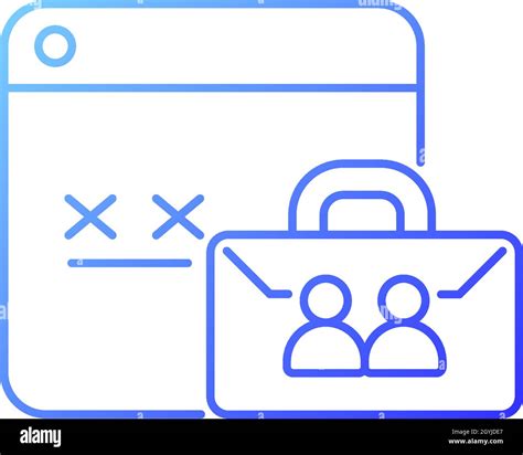 Corporate Password Gradient Linear Vector Icon Stock Vector Image And Art