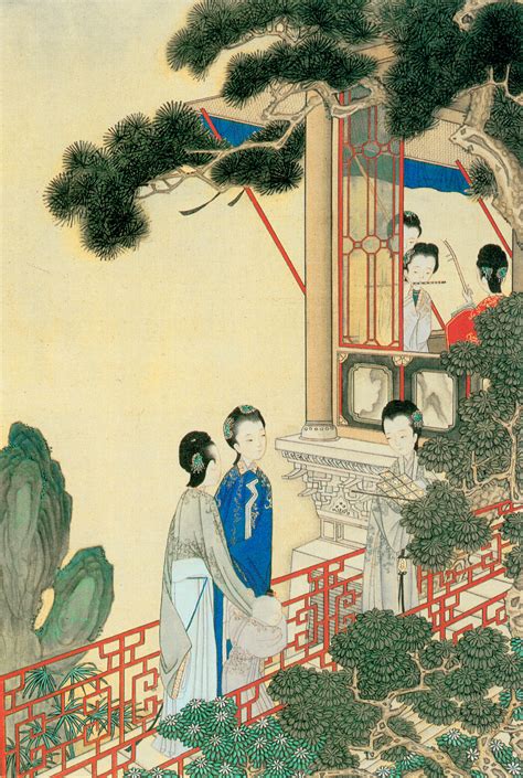 清焦秉贞仕女图册修图 On Behance