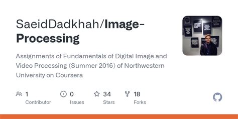 Github Saeiddadkhahimage Processing Assignments Of Fundamentals Of Digital Image And Video