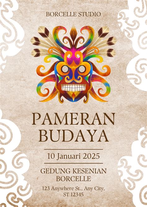 Gratis Desain Contoh Contoh Pameran Canva