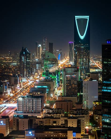 Riyadh Skyline Night