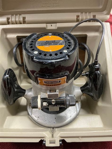 Craftsman Router Model 31517380 W Sears Case Routers Concord