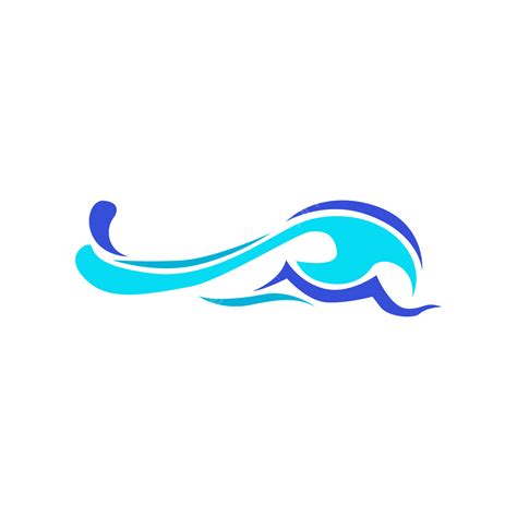 Surf Wave Design Element Vector Wave Wave Vector Wave Design Png And