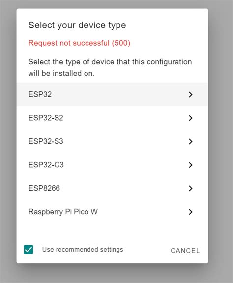 unable to add esp devices esphome home assistant community