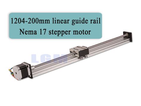 Cnc Rail Kit Linear Guide Rail Linear Stepper Motor Nema Effective Stroke Mm LG