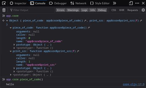 Quick Guide Inspecting Clojurescript Compiler Outputs In Repl