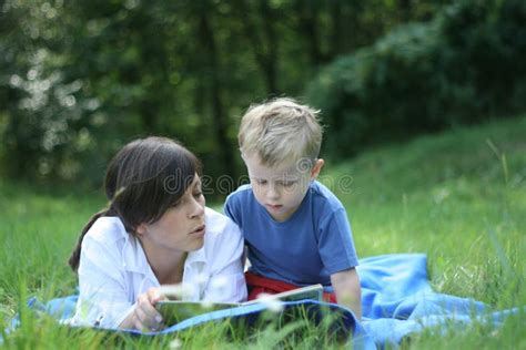 Reading Outside Stock Image Image Of Optimistic Outside 2970295