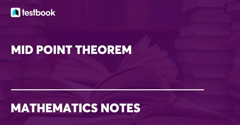 Midpoint Theorem Learn Statement Proof Converse With Examples