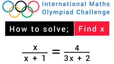 Math Olympiad Quadratic Equation YouTube