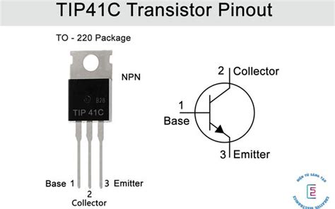 Tip41c Là Gì Sơ đồ Chân Thông Số Kỹ Thuật Và Các Loại Transistor Thay Thế Điện Tử Sáng Tạo Vn