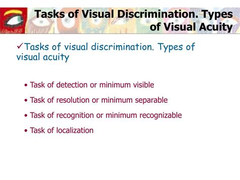 Ppt Theme 4 Visual Acuity Powerpoint Presentation Free Download