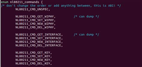 Nl80211 Interface Hitch Hiker S Guide To Learning