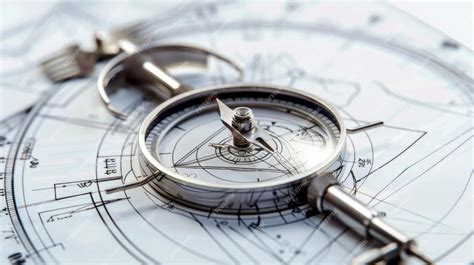 Premium Photo Professional Drawing Compasses For Advanced Projects
