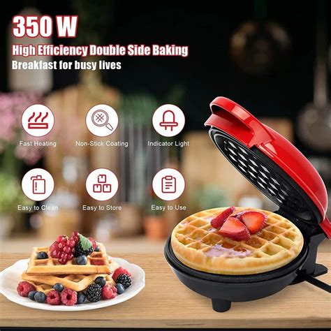 Electric Mini Waffle Maker Machine At ₹ 800piece Commercial Waffle