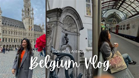 🇧🇪🍟6월의 벨기에 여행 브이로그1 당일치기 브뤼셀 앤트워프 구경🍟🇧🇪 Youtube