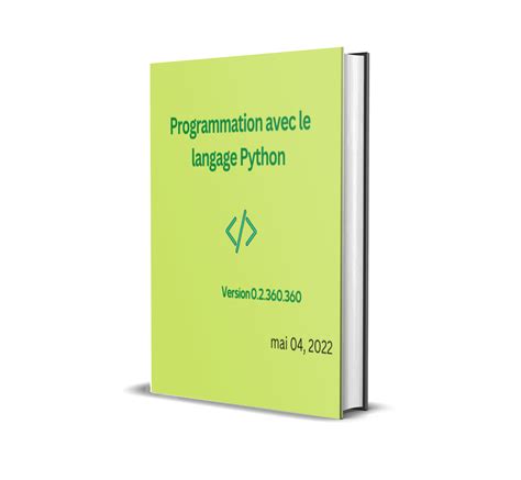 Programmation Avec Le Langage Python