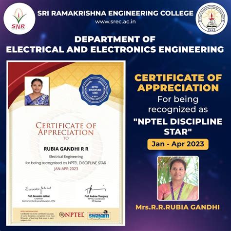 Sri Ramakrishna Engineering College On Linkedin Srec Eee