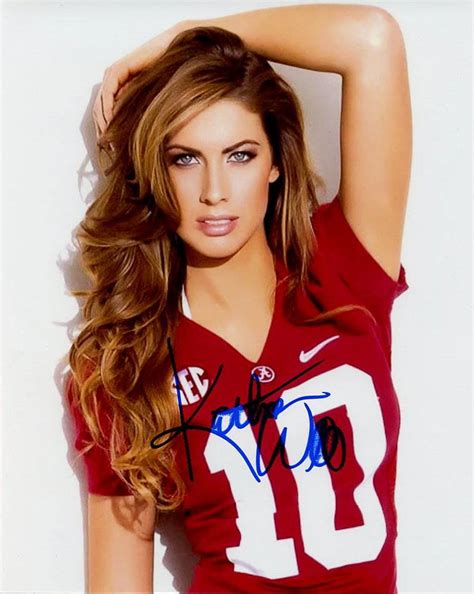 Katherine Webb Model In Person Signed Photo Auction