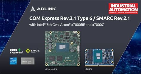 Industrial Automation Magazine On Linkedin Adlink Releases Intel Amston Lake Powered Modules