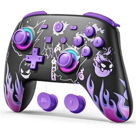 Manette Sans Fil Pour Switchupgraded Manette Sans Fil Pour Switch Lite Oled With Cool Rgb Led