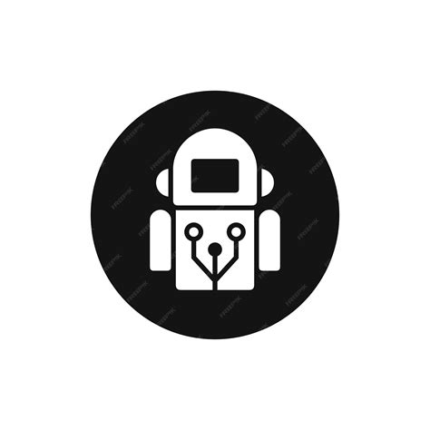 Premium Vector Robot Vector Icon
