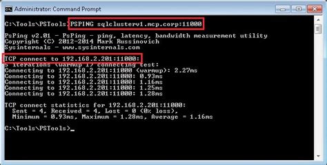 Use Psping When Working In Azure Iaas Sqlservercentral