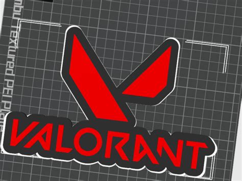 Valorant Logo By Shockwavetsch Makerworld