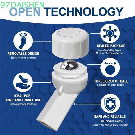 Daishen Handheld Breathing Lung Expander Handheld Pvc Mucus Removal