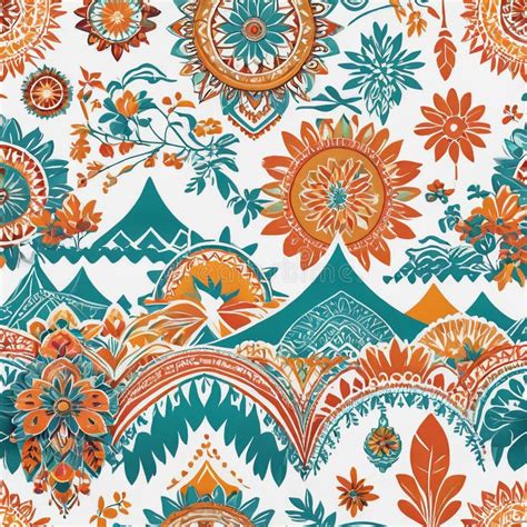 Bold Bohemian Adventure Fabric Designs Vibrant Patterns For Outdoor
