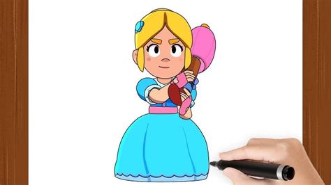Hoe Piper Uit Brawl Stars Te Tekenen