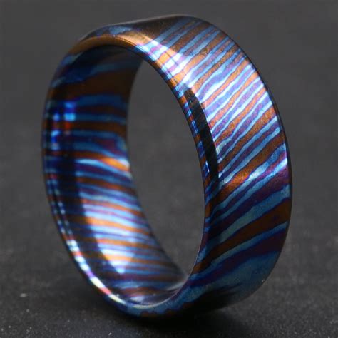 Timascus Ring Unique And Handmade Rings Patrick Adair Designs