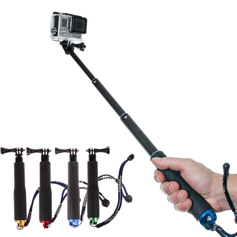 Выдвижной монопод для Go Pro, ручной монопод для селфи Gopro, монопод ...