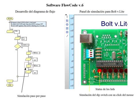 Flowcode Version 6 Software Interfaz Grafica Para Desarrollo De