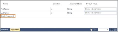 The Argument Fields