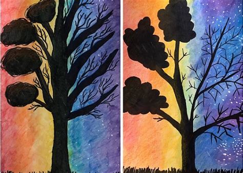 Example Of Contrast In Art Drawing