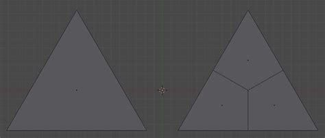 Modeling Whats The Fastest Way To Turn A Triangular Face Into Three