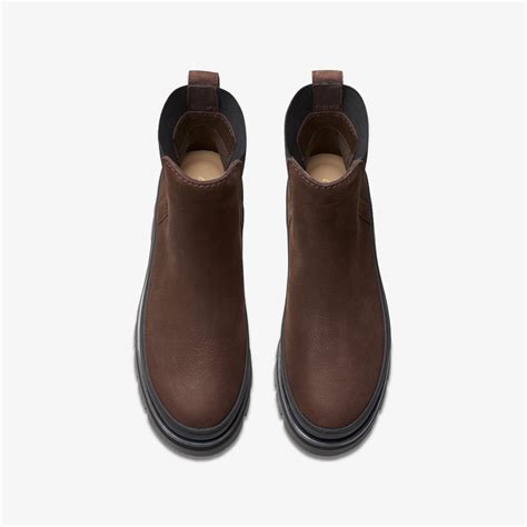 Womens Orianna2 Top Dark Brown Nubuck Ankle Boots Chelsea Boots Boots