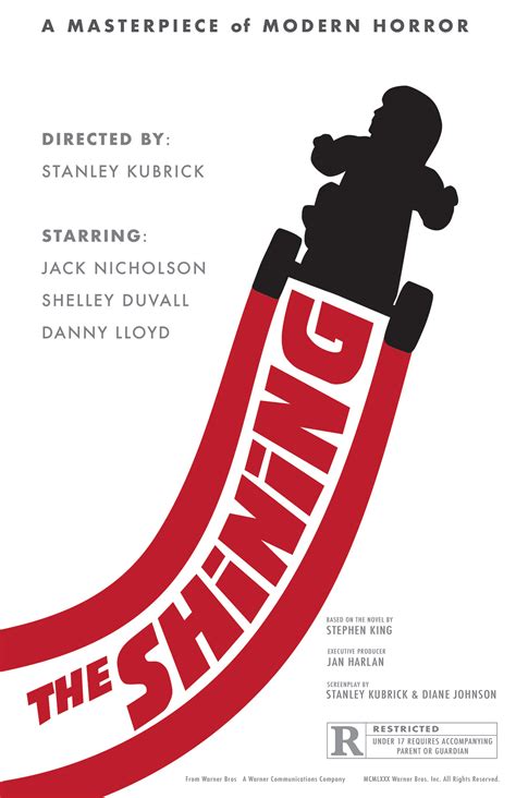 Movie Poster The Shining Behance