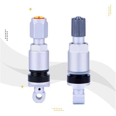 Tpms 15 Tpms 밸브 타이어 압력 모니터링 센서 밸브 타이어 밸브 스템 캡 Steelmate Benz 용 알루미늄 합금