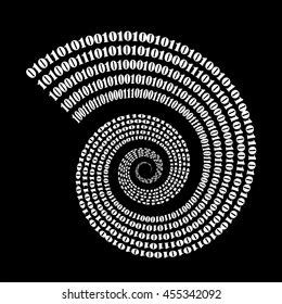 Binary Code Background Numbers Concept Algorithm Stock Illustration Shutterstock