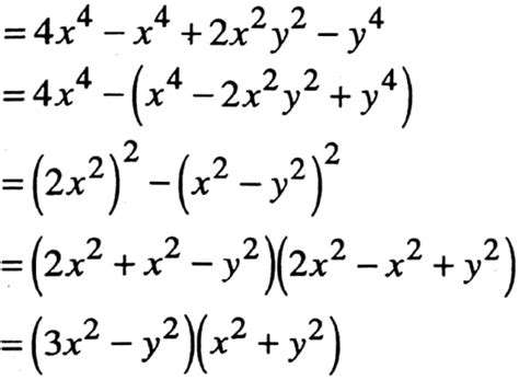 Wbbse Solutions For Class 7 Maths Algebra Chapter 6 Factorisation Exercise 6 Solved Problems