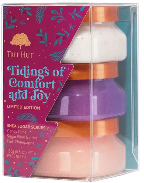 Tree Hut Shea Sugar Scrub Holiday Trio T Set Nepal Ubuy