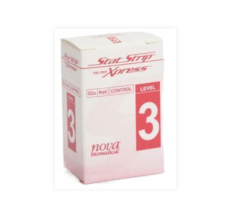 Statstrip Glucose Qc Control Level 3 High 4mlbox