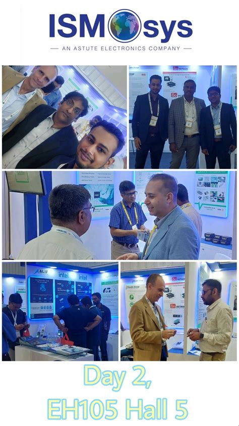 another productive day at electronica india incase you missed you can